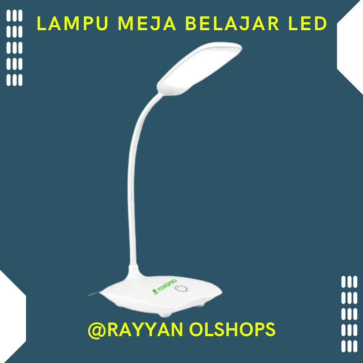 Lampu Meja Baca / Lampu Belajar 14 LED 3 Mode Sentuh Model 2 | Lazada ...