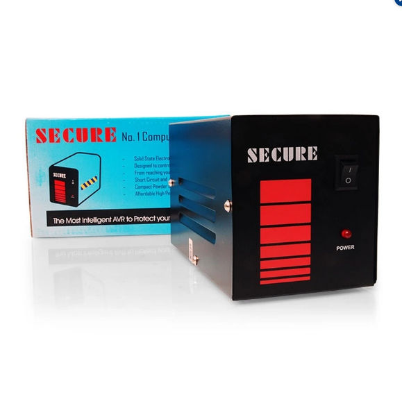 Secure AVR 220V Computer AVR (Black) | Lazada PH