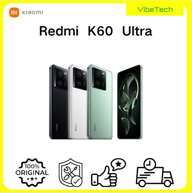 Xiaomi Redmi K60 Ultra 6.67 inch 100% New Mediatek Dimensity 9200+ 5000mAh Battery 5G Dual SIM ...