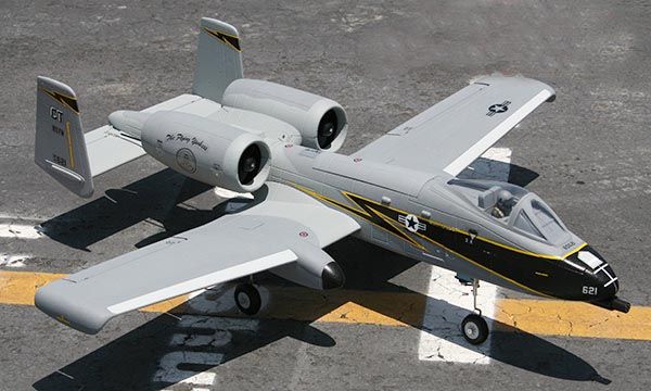 A10 warthog attack aircraft dual 64-duct EPO airplane model electric ...