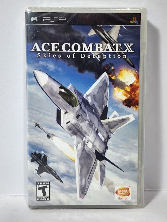Ace Combat X: Skies of Deception Flight-Simulation Combat Sony Portable ...
