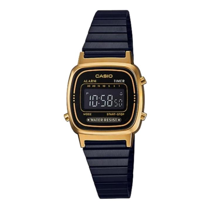 Casio Small Vintage Digital Watch (LA670WEGB-1B) | Lazada Singapore