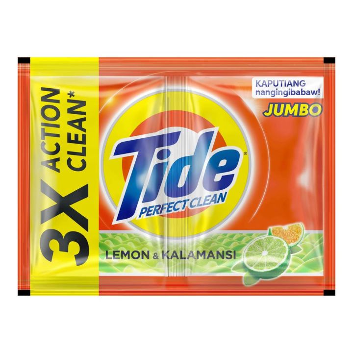 Tide Laundry Detergent Powder Lemon & Kalamansi 60g 6s | Lazada PH