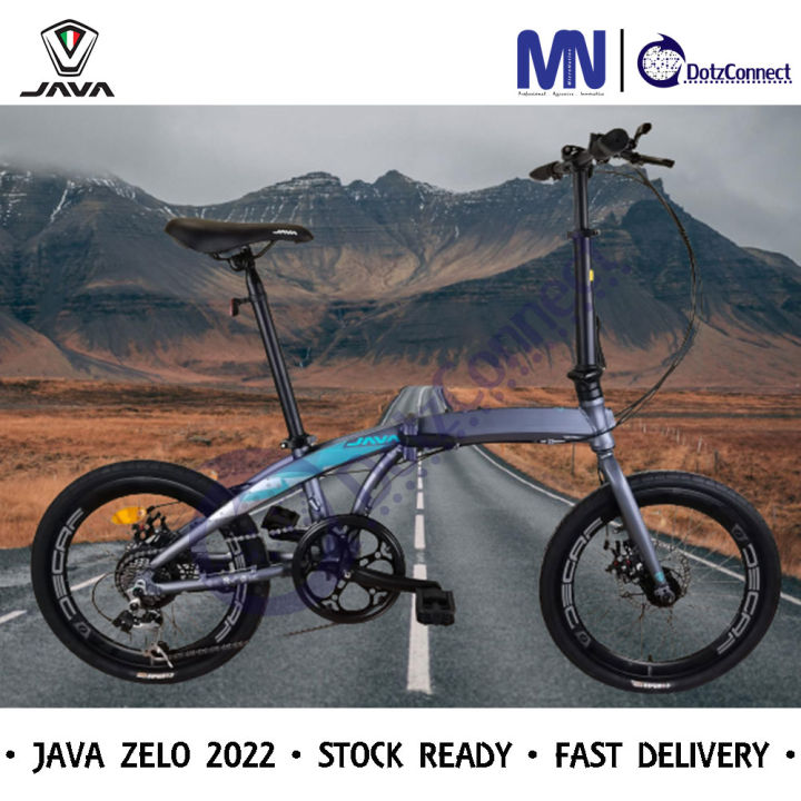 Java Zelo 2022 Folding Bike 20" Shimano 7 Speed [ NEW COLOUR ] [ STOCK ...