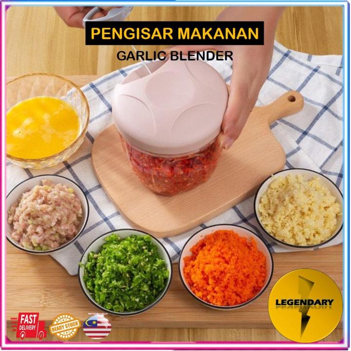 Blender Garlic Blender Big OR Small Manual Hand Pull Speedy Chopper ...