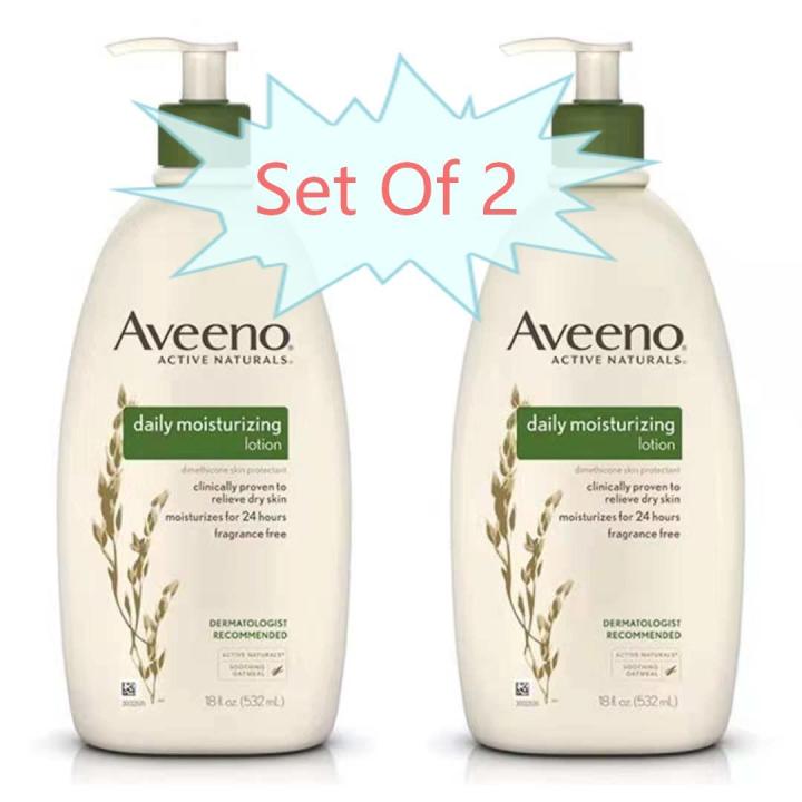 (BUY 1 TAKE 1) Aveeno Daily Moisturizing Lotion (BLUE) (GREEN ...
