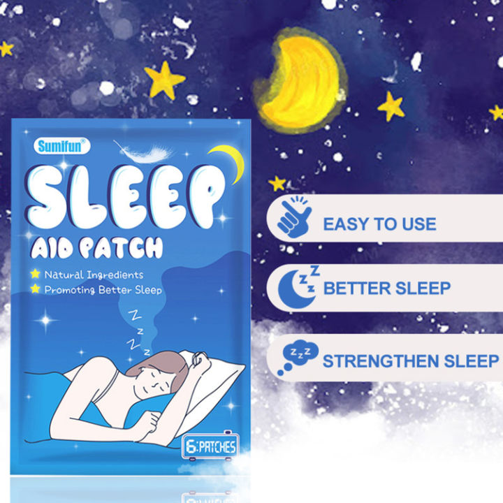 Sleep Aids Sticker Herbal Sleeping Patches Encourage Sleep Aid Patches ...