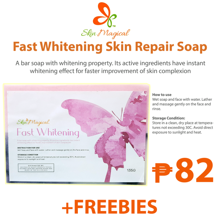Skin Magical Fast Whitening Skin Repair Soap | Lazada PH