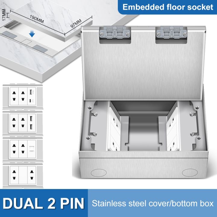 SRAN power socket with usb 2 pin socket floor socket rj45 socket,200 ...