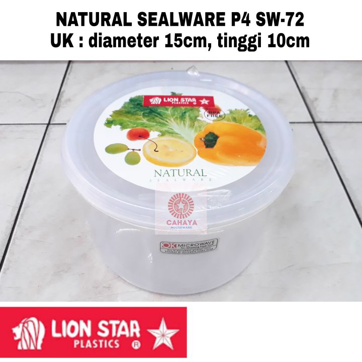 Sealware P4 SW-72 LION STAR/ Toples Plastik/ Toples Kue/ Toples Permen ...