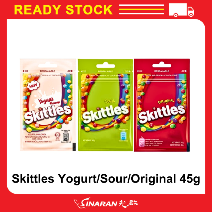 Skittle Sour Flavours