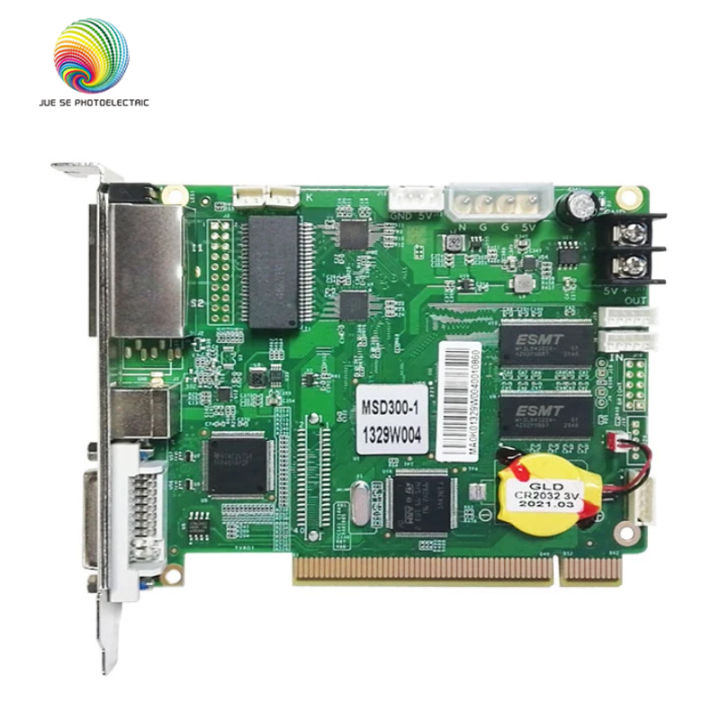 Novastar คุณภาพสูง MSD300-1การส่งการ์ดสำหรับหน้าจอจอแสดงผลแอลอีดี ...