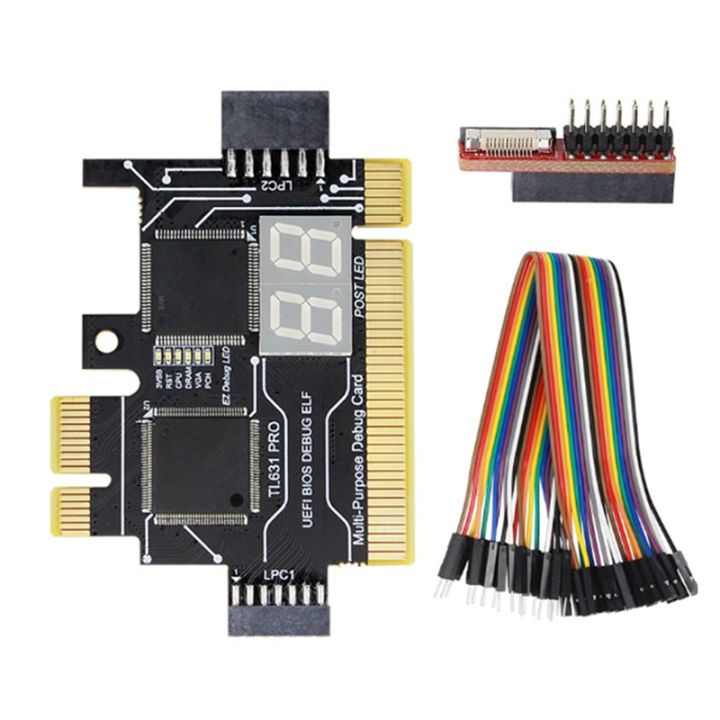 (GMXZ) 1 Piece Analyzer LPC Debug Card PCI PCI-E Post Test Kit ...