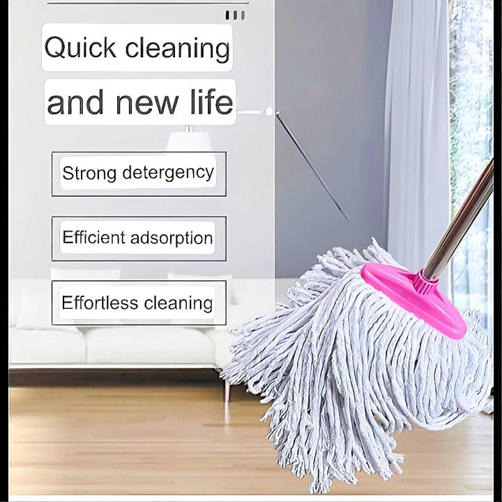 【370g+】Old Fashioned Cotton Mop Head / Ordinary Household Round Mop ...