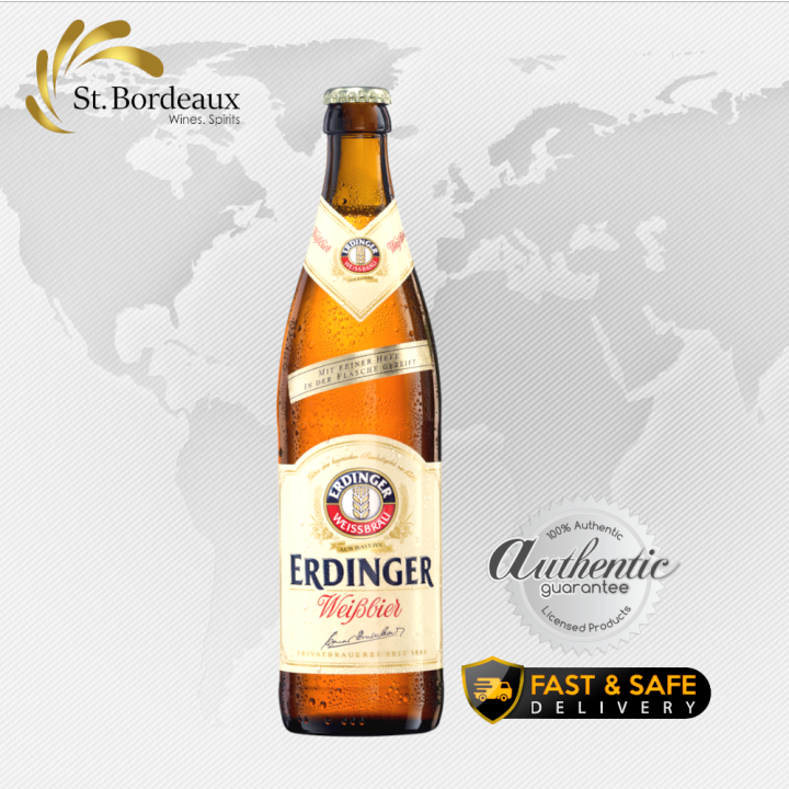 [Lager Beer] Erdinger Assorted (Weissbier/Dunkel) 500ml | Lazada