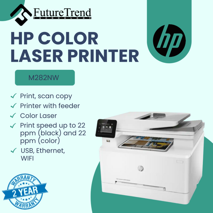HP Color LaserJet Pro MFP M282nw Printer | Lazada
