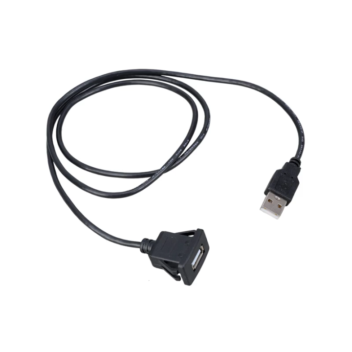 Dashboards Mount USB Cable 480Mbps Data Transfer Locking Square Clip ...