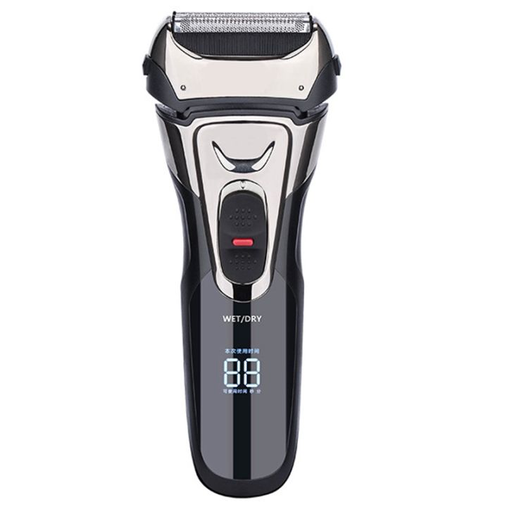 Electric Razor, Electric Shavers for Men, Dry Wet Waterproof Mens Foil ...