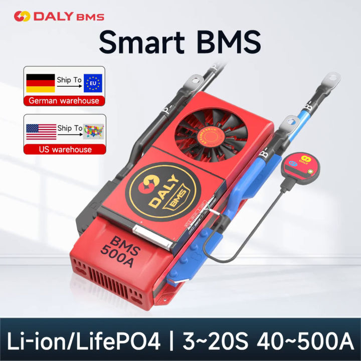 Daly Smart BMS LiFePO4 4S 12V BMS 8S 16S Board Inverter ใช้งานร่วมกับ Bluetooth สำหรับ Energia ...