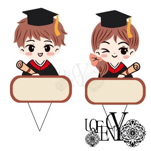 [Ready Stock] Graduation Convocation blank Card Girl Boy Bouquet Bakery ...