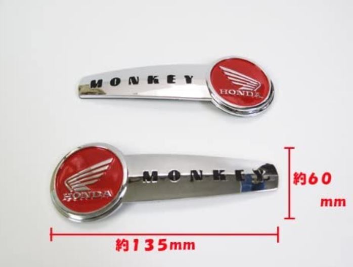 ราคาต่อ 2 ชิ้น ซ้าย - ขวา ฮอนด้า มังกี้ ติดข้างถังน้ำมัน มอเตอร์ไซค์ ...