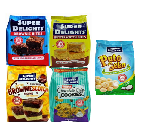 SUPER DELIGHTS BROWNIE BITES, BUTTERSCOTCH ,CHOCOLATE CHIPS COOKIES ...