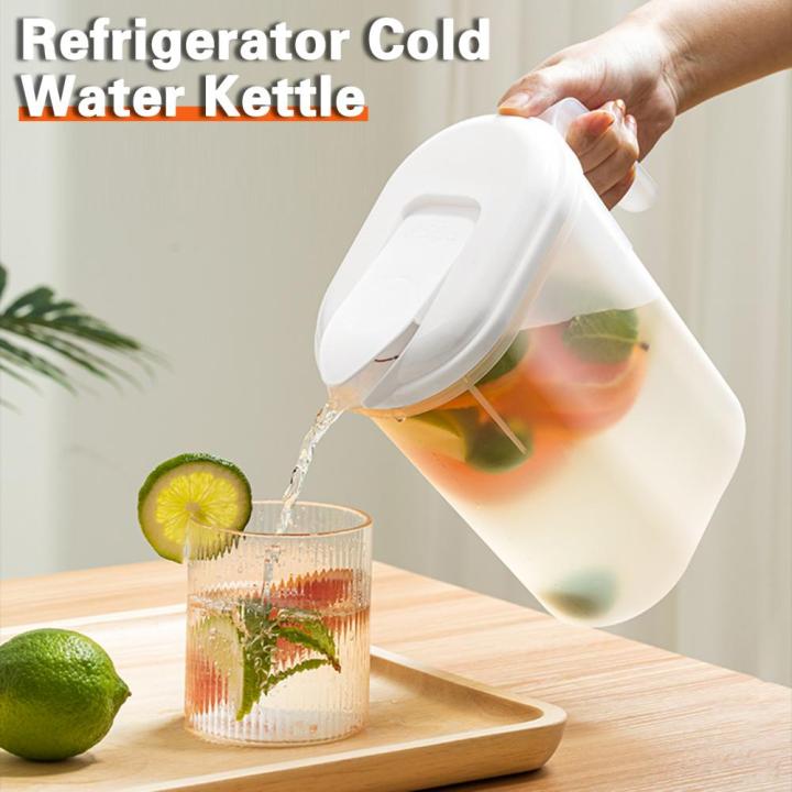 1800ml Kitchen Transparent Sealed Water Jug Pot -capacity Water Pitcher ...