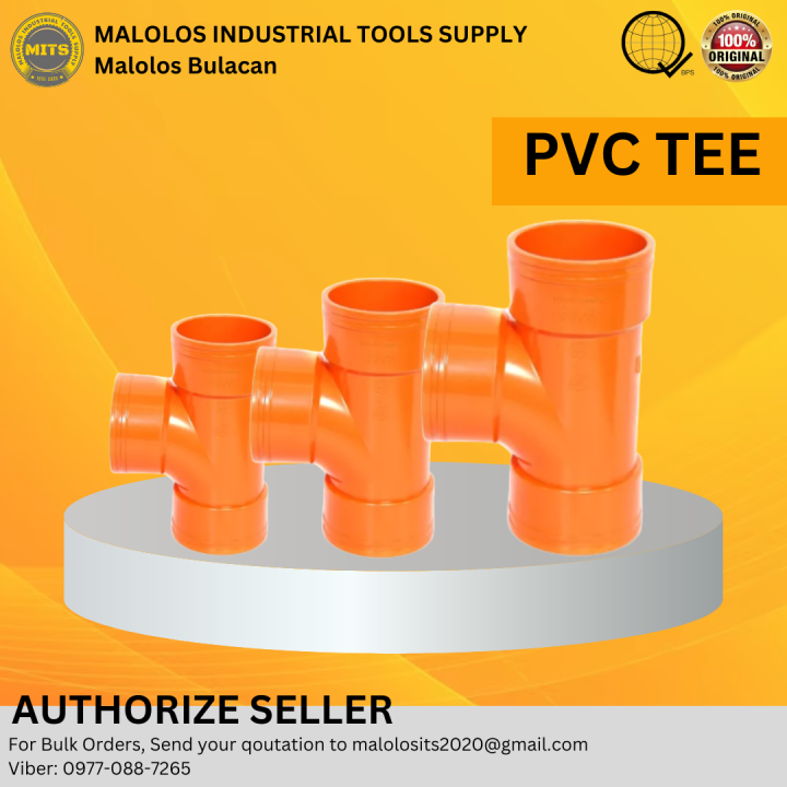 Original PVC Tee 2x2", 3x2", 3x3" & 4x4" | Lazada PH