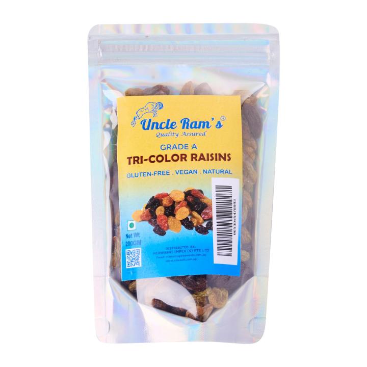 UNCLE RAM'S Tri-Color Raisins - 200G | Lazada Singapore