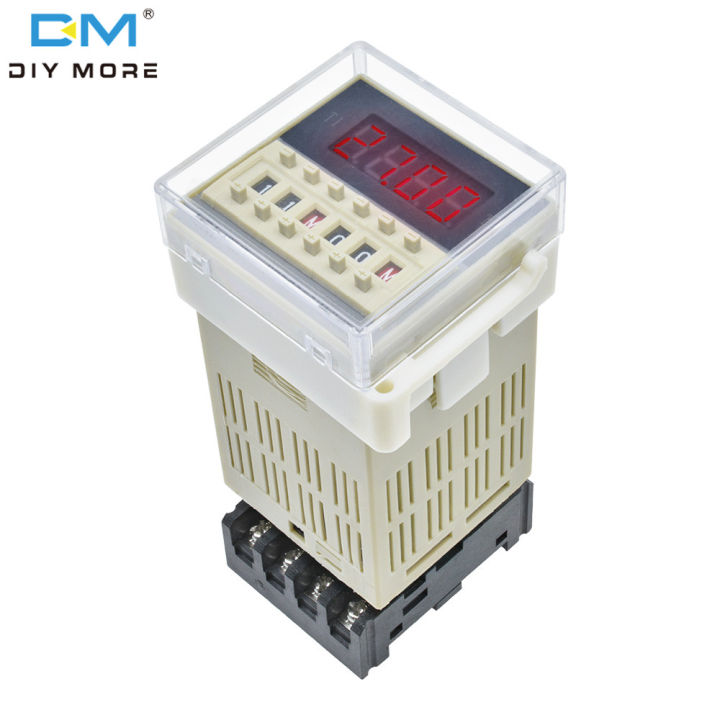 diymore DH48S-S Digital AC 220V Precision Programmable Time Delay Relay ... diymore DH48S-S Digital AC 220V Precision Programmable Time Delay Relay ...
