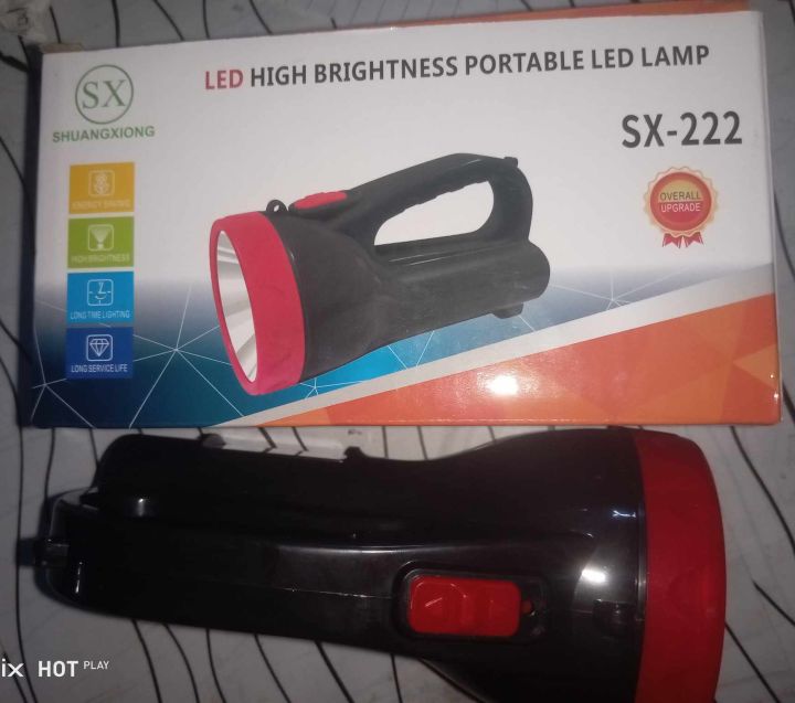 SX-222 LED HIGH BRIGHTNESS PORTABLE LED LAMP | Lazada PH