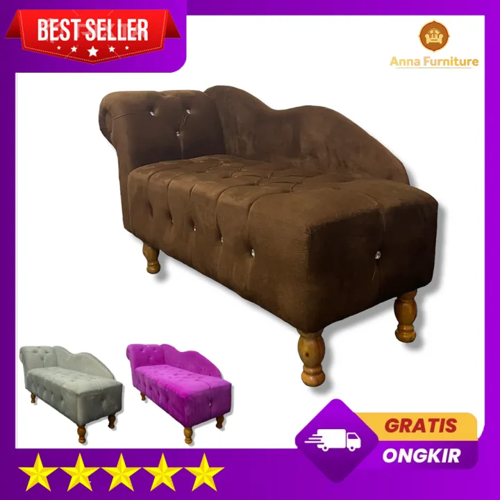 SOFA BENCH MINIMALIS/ SOFA PERSEGI PANJANG/ STOOL PANJANG | Lazada ...
