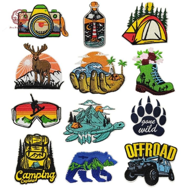 Pro Patch Store Landscape Pastoral Travel Camping Series DIY Embroidery ...
