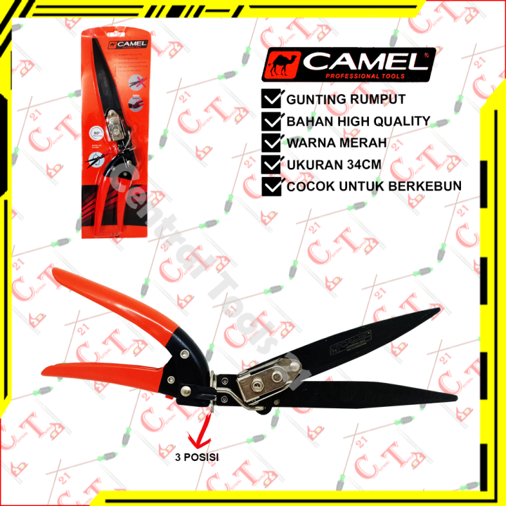 Central Tools 21 - Gunting Rumput Sabotan 3 Posisi Camel Pemotong ...