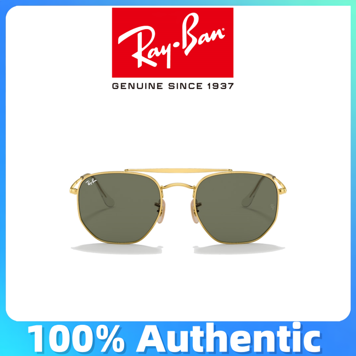 100% Original Ray-Ban Marshal - RB3648 001 - Vintage Sunglasses | Lazada PH