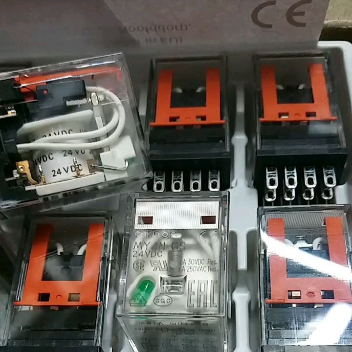 MY4N GS 24VDC 14 KAKI OMRON ORIGINAL/RELAY OMRON MY4N GS 14 PIN ...
