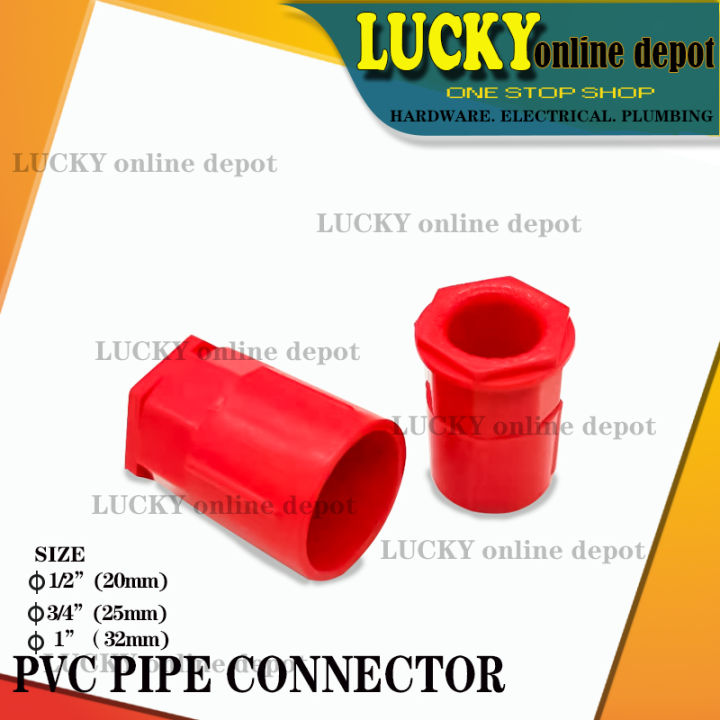 EOPPO ORANGE PVC Pipes CONNECTOR (Conduit Fitting) | Lazada PH