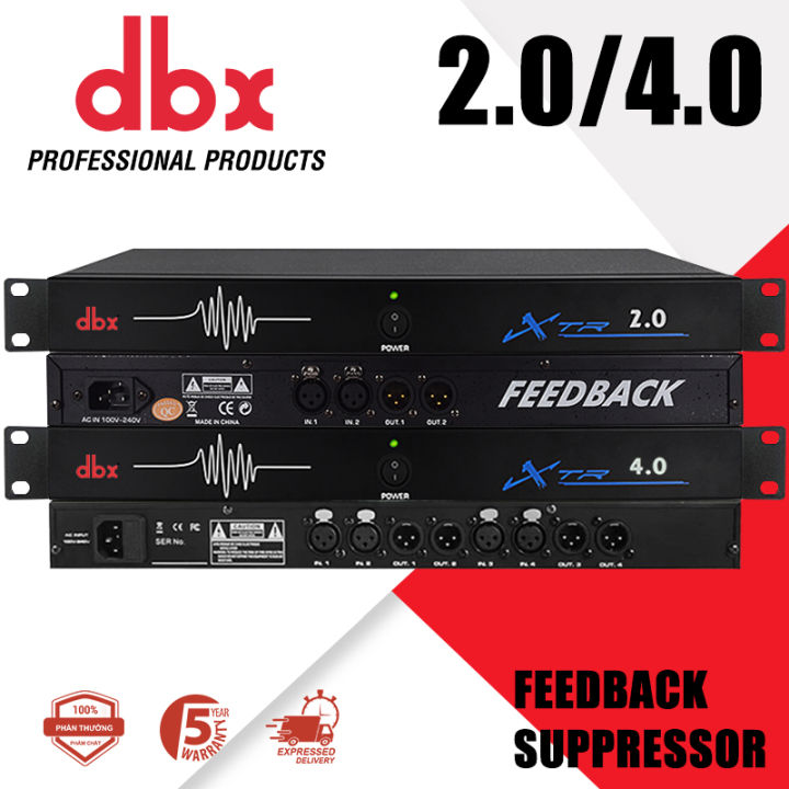 DBX FBX 2.0 FBX 4.0 FBX 6.0 audio system processor, feedback eliminator ...