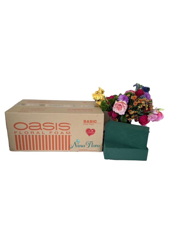 Oasis Basic โอเอซิส เบสิค โฟมปักดอกไม้ อุปกรณ์จัดดอกไม้ | Lazada.co.th