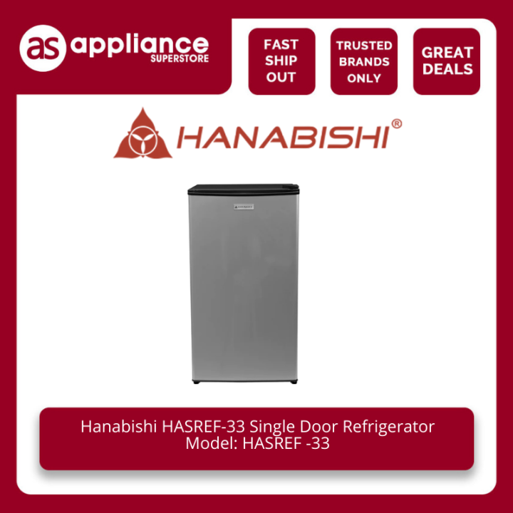 Hanabishi HASREF-33 Single Door Refrigerator | Lazada PH