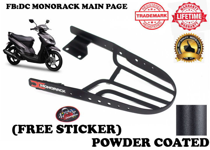 YAMAHA MIO SPORTY / AMORE - ORIGINAL DC MONORACK TOPBOX BRACKET ...