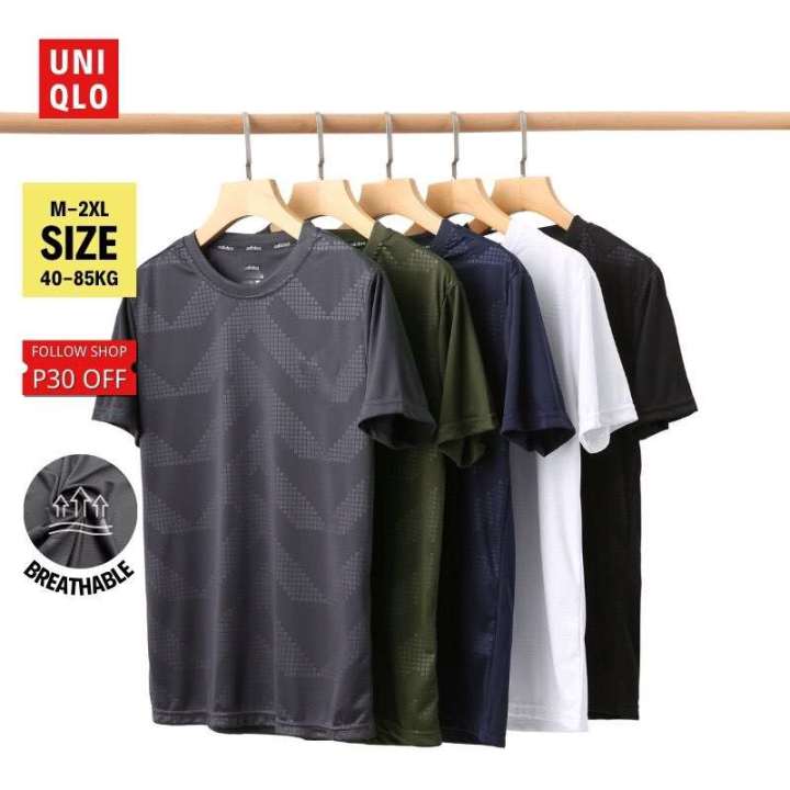 #5832 Dry-fit Ads Sports T-shirts Stretchable Unisex Quick Dry | Lazada PH
