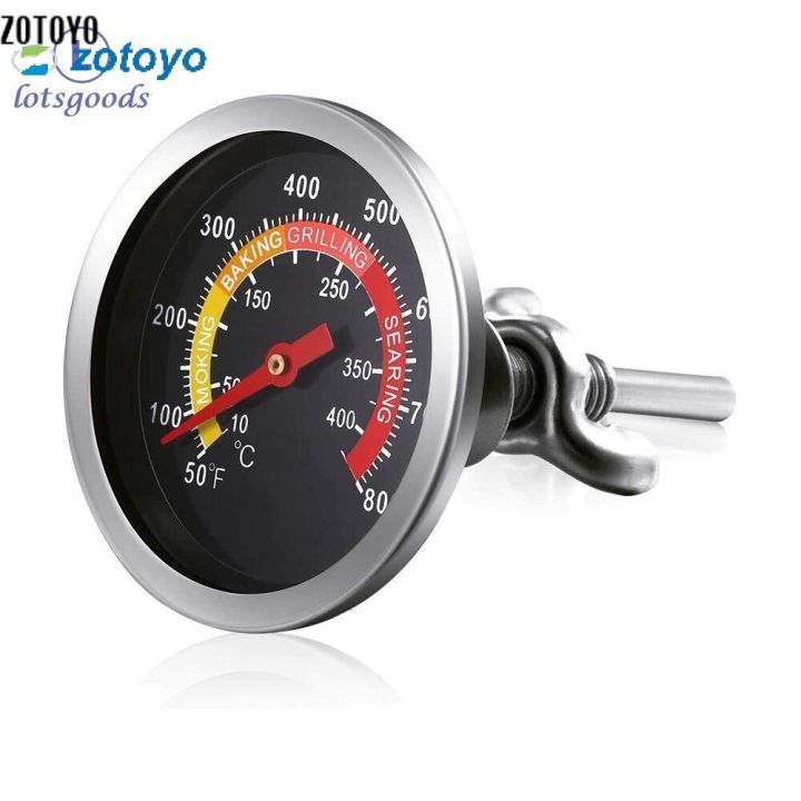ANQ243 BBQ Barbecue Thermometer Dial Display Oven Grill Rotisserie Food Temp Gauge | Lazada