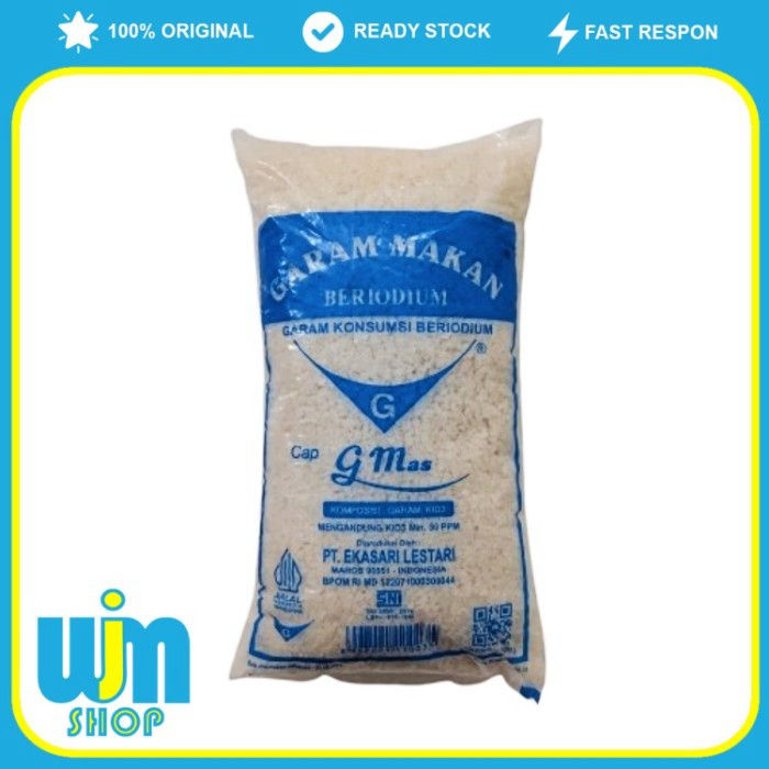 Garam Kasar 1kg Cap Garuda Mas | Lazada Indonesia