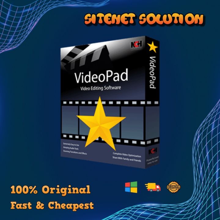 NCH VideoPad Video Editor Professional 2025 + License Code [Windows ...