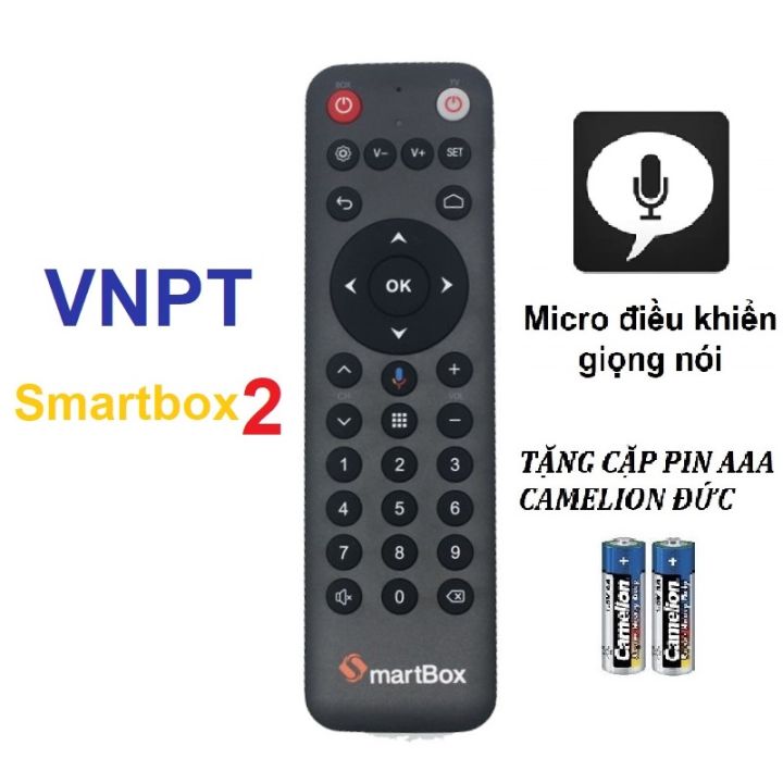 Remote điều khiển VNPT Smartbox micro điều khiển giọng nói mytv android ...