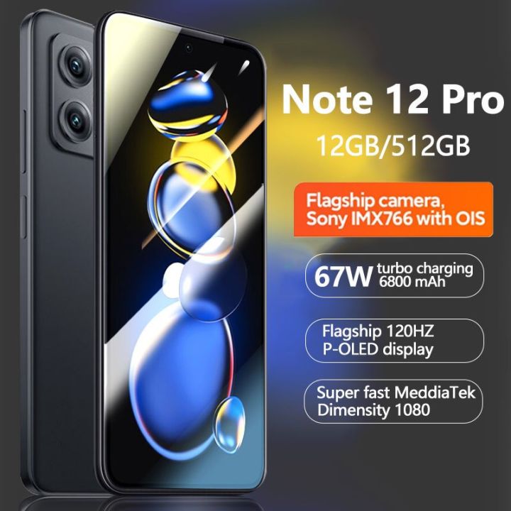 【Bisa COD】Note 12 Pro hp murah asli cuci gudang RAM 12GB+512GB ...