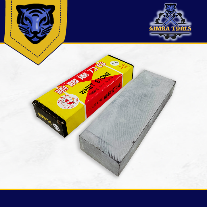 GOLD FISH Batu Asah Alam 6 Inch x 5 cm - Whet Stone | Lazada Indonesia