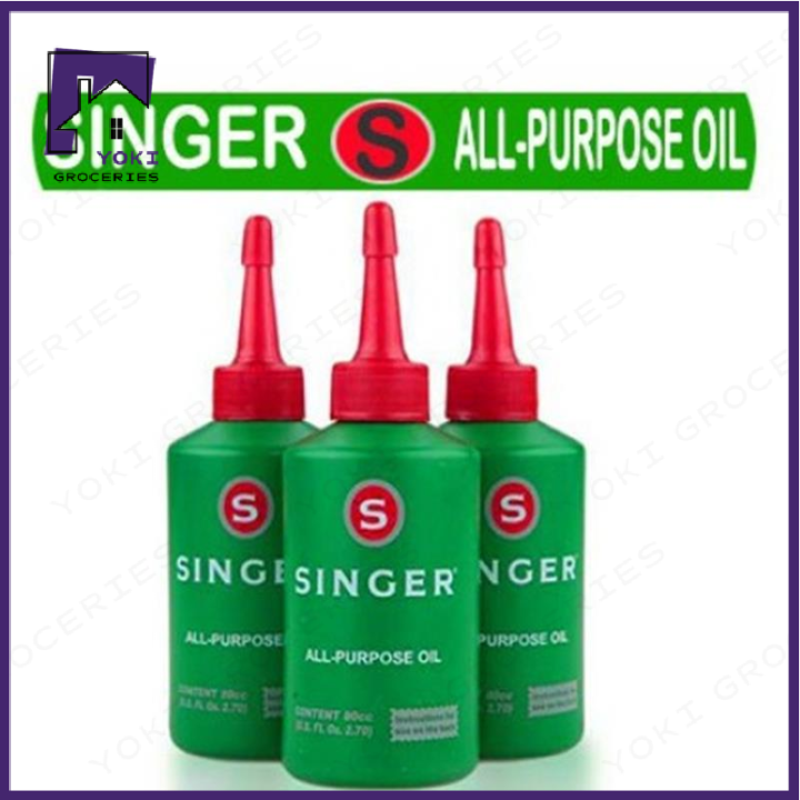 Original Pure Singer Oil 100ml Sewing Machine Oil Multipurpose/Electric ...