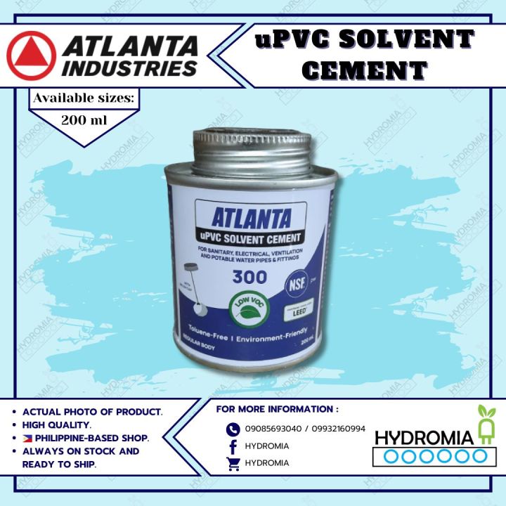 ATLANTA SOLVENT CEMENT 200CC | Lazada PH